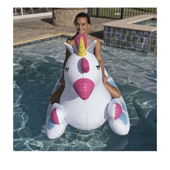 Member's Mark | Other | Members Mark Novelty Unicorn Rideon Pool Float ...